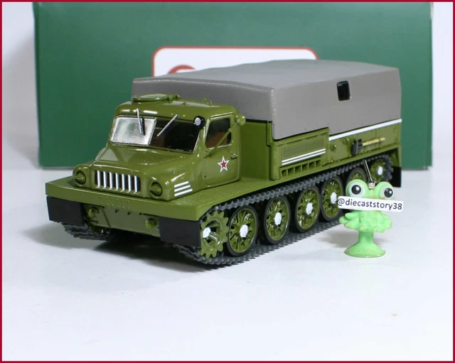 1:43 ARTILLERY CRAWLER Tractor ATS-59 Military Tug USSR USSR USSR ...