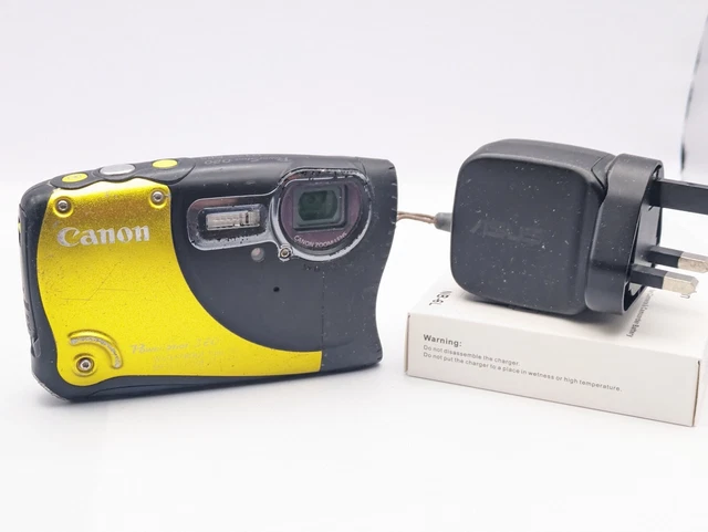 CANON POWERSHOT D20 12mp 5x Optical Zoom Underwater Camera ...