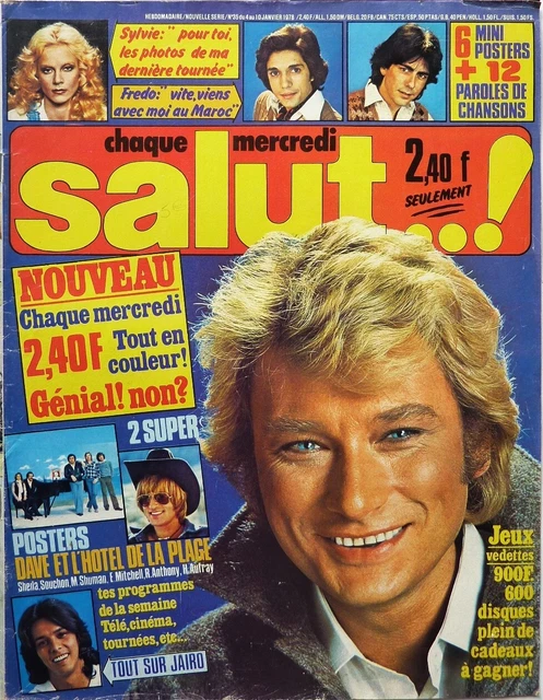 JOHNNY HALLYDAY = Coupure De Presse 3 Pages 1978 / Clipping EUR 5,00 ...