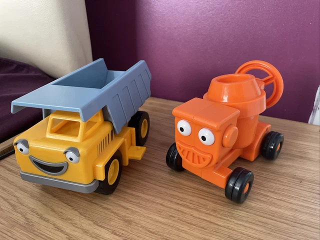 BOB THE BUILDER Vehicles Dizzy Pull Back Friction And Rubble Tipper ...