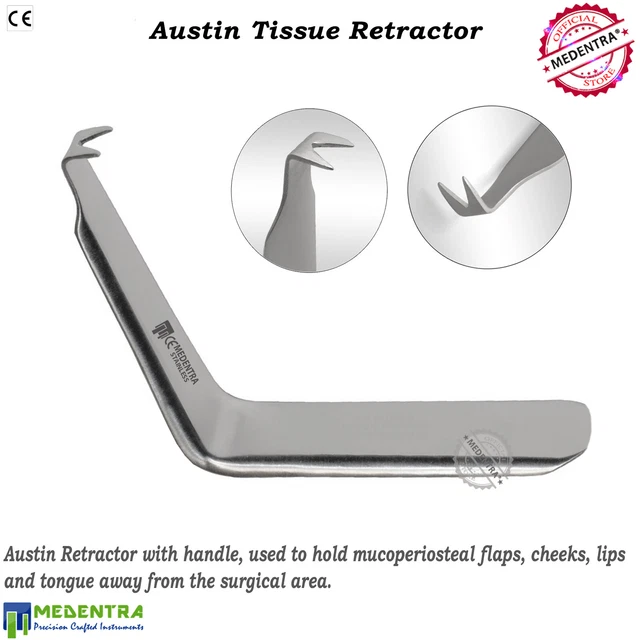 AUSTIN RETRACTOR DENTAL Oral Dentsitry Lab Instrument Retracting Cheeks ...