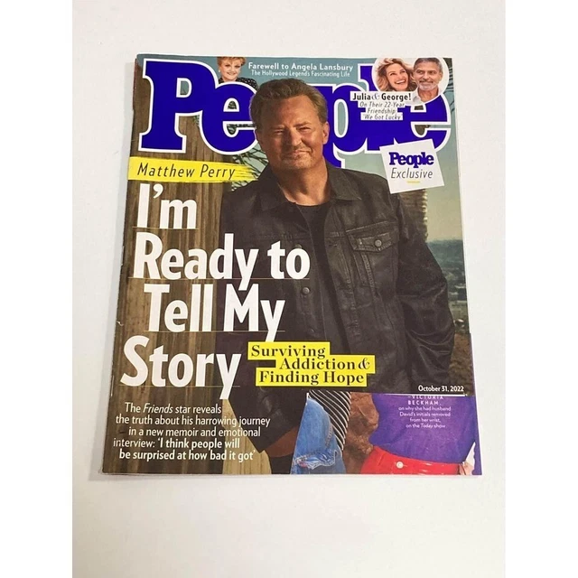 PEOPLE MAGAZINE MATTHEW Perry October 31, 2022 issue EUR 5,77 - PicClick FR