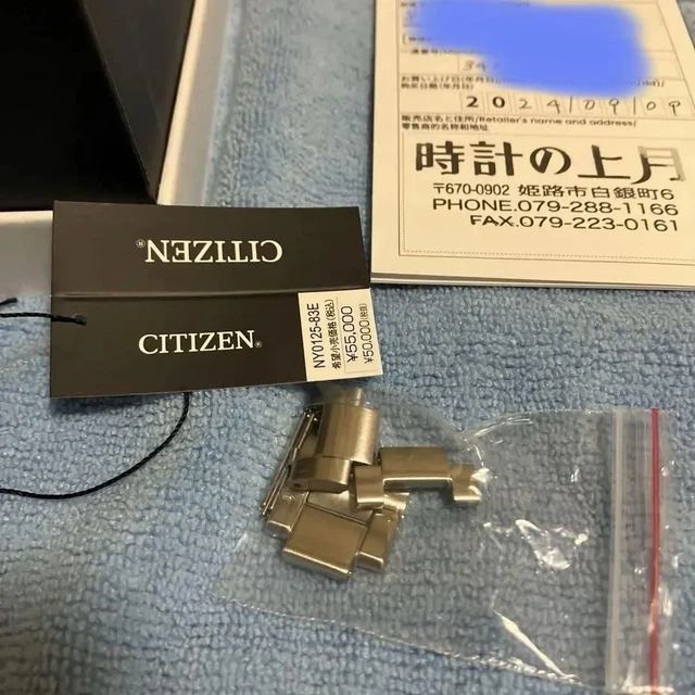 CITIZEN PROMASTER NY0125-83E Black Dial Automatic Men's Watch Used ...