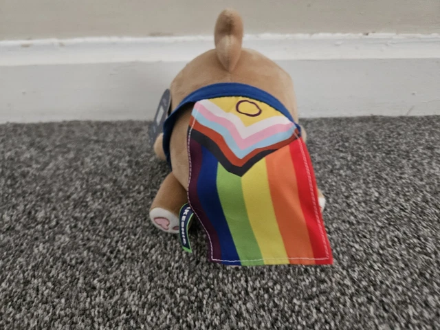 MAKESHIP RAINBOW MANGO Land Shark Plushie By The Click Pride 2024 With ...