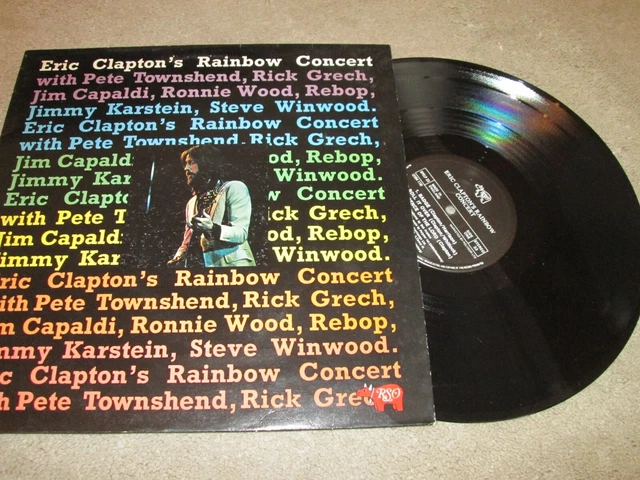 ERIC CLAPTON - Eric Clapton's Rainbow Concert - Original Rso Label - Lp ...