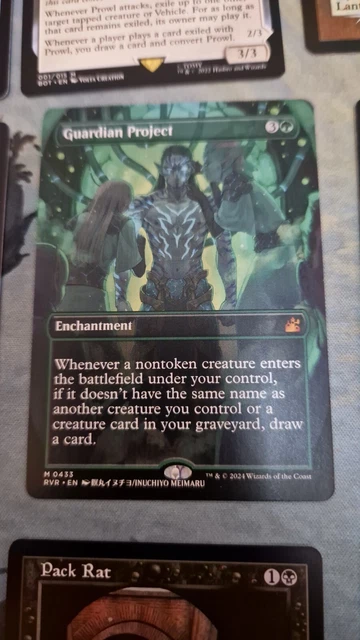 MTG GUARDIAN PROJECT Ravnica Remastered Full Art Borderless 0433 Rare ...