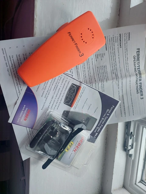 FERRET AND TERRIER Finder MK 3 with 2 Deben Electronic Collars £466.00 ...