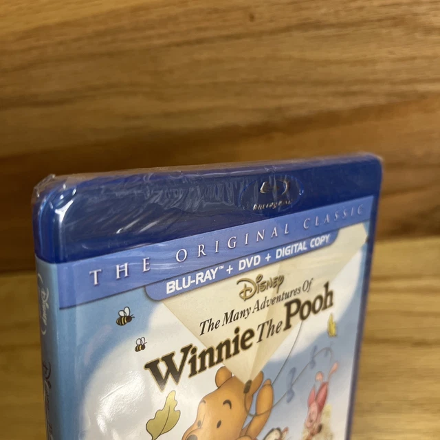 THE MANY ADVENTURES of Winnie the Pooh Blu-ray DVD Digital Copy New ...