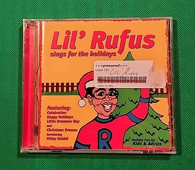 LIL' RUFUS SINGS Songs for the Holidays (Promo CD, Nov-2005, Verity ...