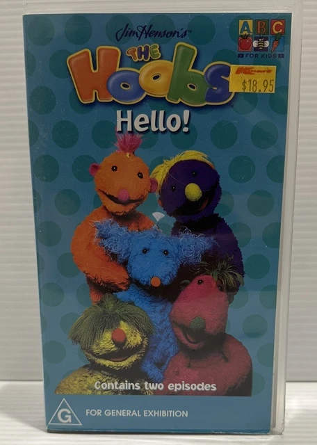 THE HOOBS HELLO! VHS Jim Henson 2002 Rare ABC Kids PAL G Tested $25.00 ...