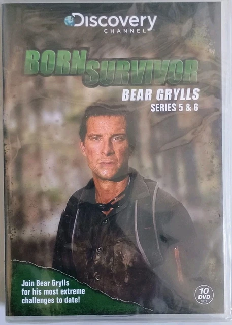 BEAR GRYLLS BORN Survivor Complete Seasons 5 And 6 Dvd Box set Brand ...