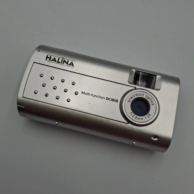 HALINA DIGITAL CAMERA DC-181B Pocket Size Compact Precision Optics ...
