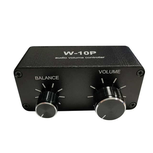 3.5MM INPUT/OUTPUT MINI Stereo Audio Preamplifier Amplifier Controller ...