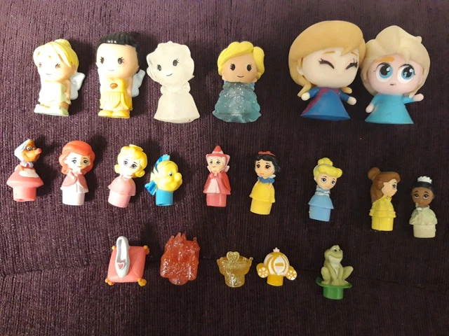 DISNEY PRINCESS OOSHIES Fash'ems and Pencil Toppers Bundle Frozen ...