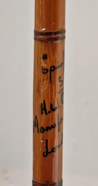 VINTAGE AIKEN SPINFLEX Spinning Rod Split Cane. Hand Made, £24.99 ...