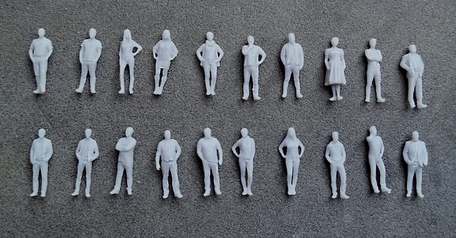 ARCHITECTURAL SCALE PEOPLE *High Detail* £6.00 - PicClick UK