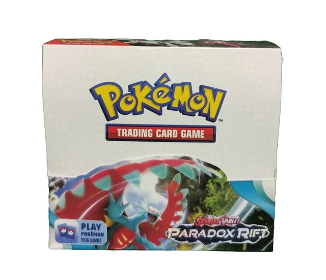 POKEMON TCG PARADOX Rift Booster Box of 36 Packs : Scarlet & Violet EUR ...