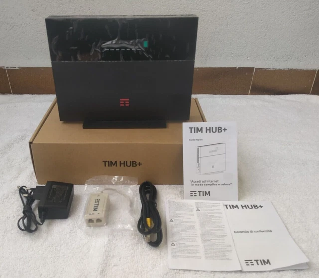 MODEM ROUTER WI FI TIM HUB+PLUS Technicolor DGA4331 MODELLO 2021 EUR 59 ...