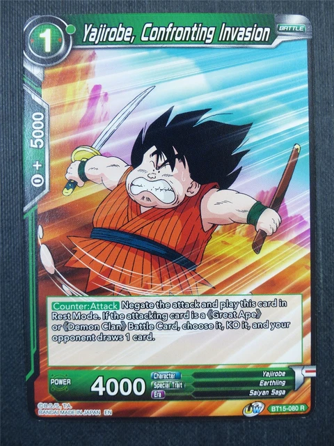 YAJIROBE CONFRONTING INVASION R - Dragon Ball Super Card #47Z EUR 1,53 ...
