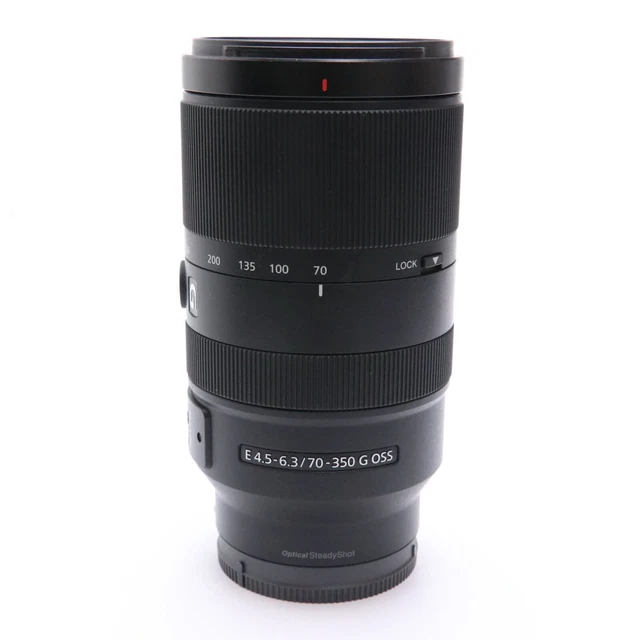 SONY E 70-350MM F/4.5-6.3 G OSS SEL70350G (for SONY E mount) -Near Mint ...