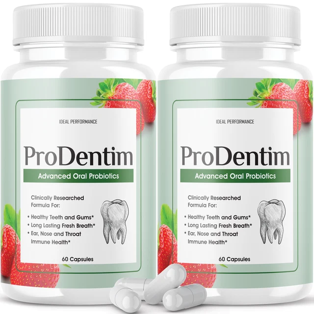 PRODENTIM FOR GUMS and Teeth Health Prodentim Dental Formula 60 ...