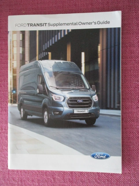 FORD TRANSIT SUPPLEMENTAL Owners Guide - Handbook Quick Reference Guide ...