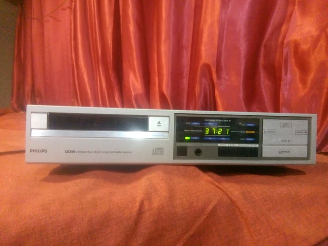PHILIPS CD350 VINTAGE CD Player / CDM2 / lecteur CD/ CD spieler ...