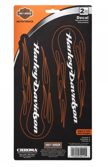 HARLEY DAVIDSON STICKER Set Model H D Text Tribal CG32010 $32.25 ...