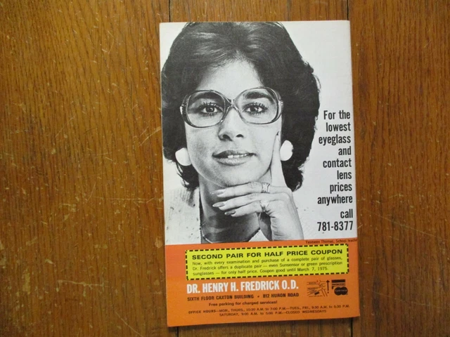 FE-1975 CLEVELAND TV Mag(KATHARINE HEPBURN/ARCH WHITING/MARK HARMON ...