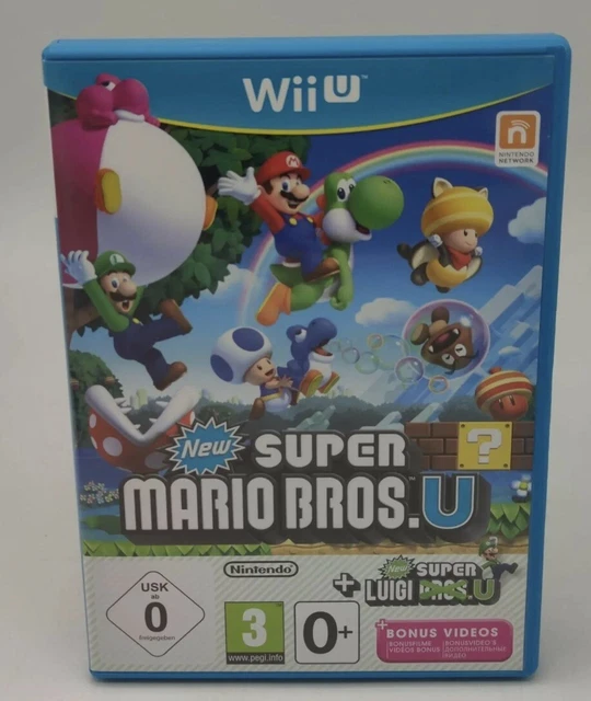 NEW SUPER MARIO Bros Luigi U Nintendo Wii U Spiel OVP Sehr Guter ...