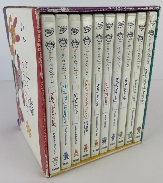 BABY EINSTEIN 10 Disk DVD Box Collection $32.20 - PicClick CA