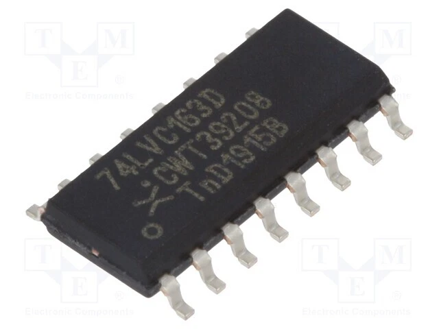 SMD 74163D.112 COMPTEUR/PIÈCES 4bit, Compteur Binaire, Résilience Reset Série EUR 8,71 - PicClick FR