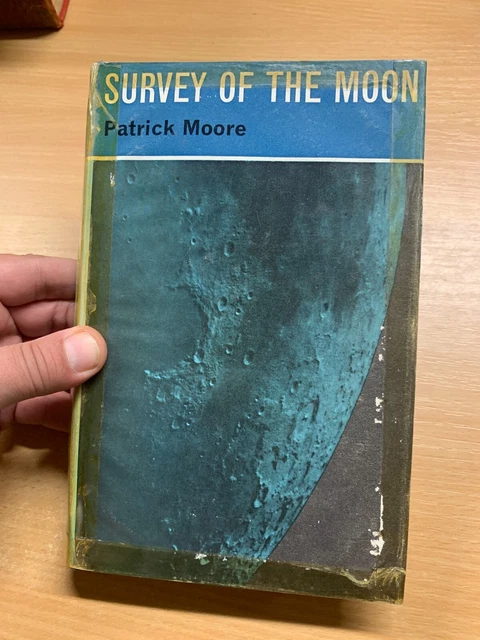 1963 PATRICK MOORE 1ère Édition Enquête Sur La Lune Livre Illustré ...