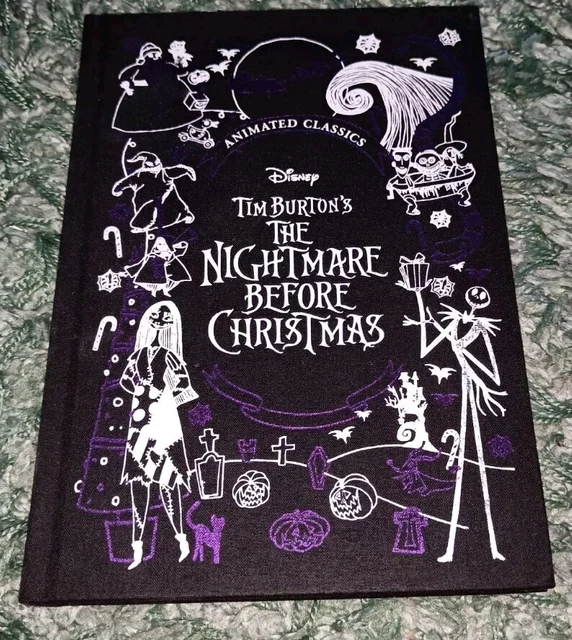 TIM BURTONS THE Nightmare Before Christmas Disney Animated Classics ...