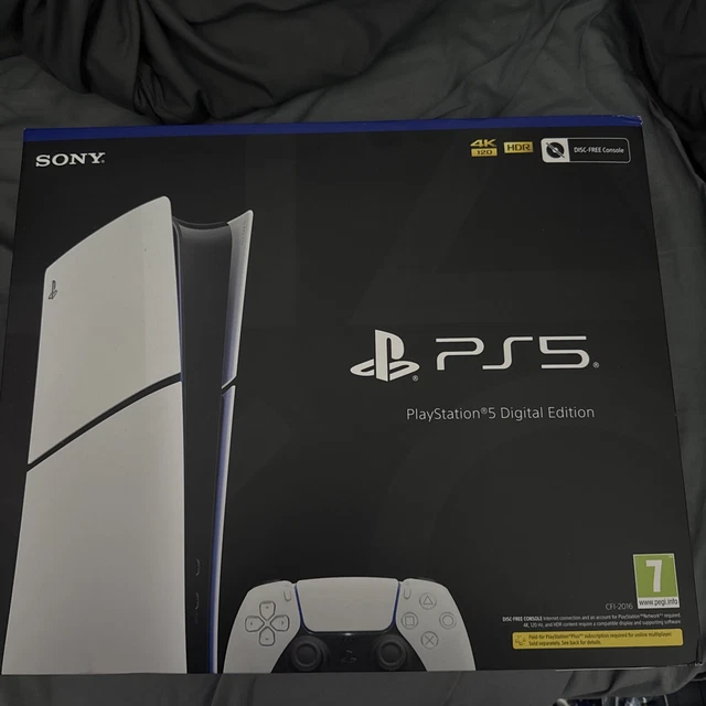 SONY PS5 SLIM Digital Edition 1TB Video Game Console - White £363.72 ...