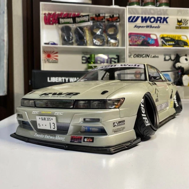 ADDICTION 1/10 RC Car Body Nissan 240sx / S13 Silvia RWB Drift £574.46 ...