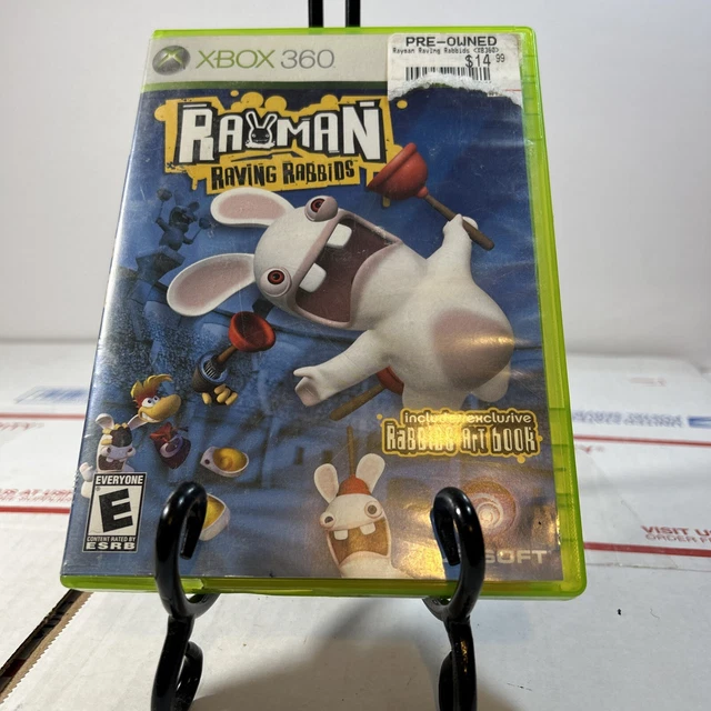 RAYMAN RAVING RABBIDS (Xbox 360, 2007) Complete With Manual - Fast Free ...