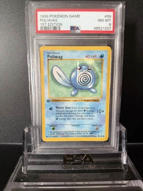 POKÉMON TCG 1ST Edition Poliwag Base Set 59/102 £89.80 - PicClick UK