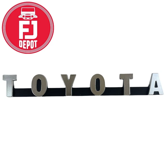 EMBLÈME CALANDRE AVANT Fj40 Toyota Land Cruiser Oem Authentique 1969-1974 EUR 53,32 - PicClick FR