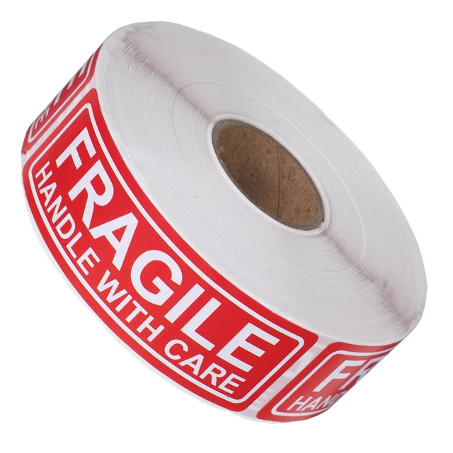 WARNING STICKER TRAVEL Fragile Glass Stickers for Shipping Markers £8. ...
