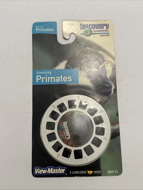 VIEW-MASTER DISCOVERY CHANNEL Nature Amazing Primates - 3 Reel Pack ...