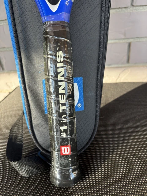 WILSON NCODE N4 Oversized Tennis Racquet, 110 Sq. In, Grip Size 4 3/8 ...