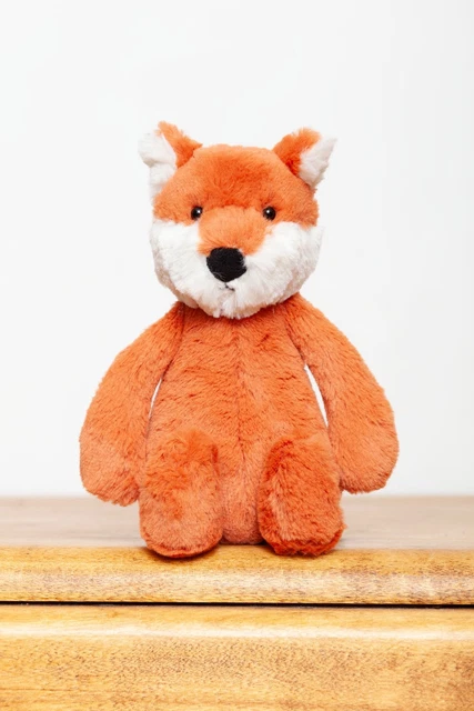 JELLYCAT SMALL BASHFUL Fox (nwot) £35.00 - PicClick UK