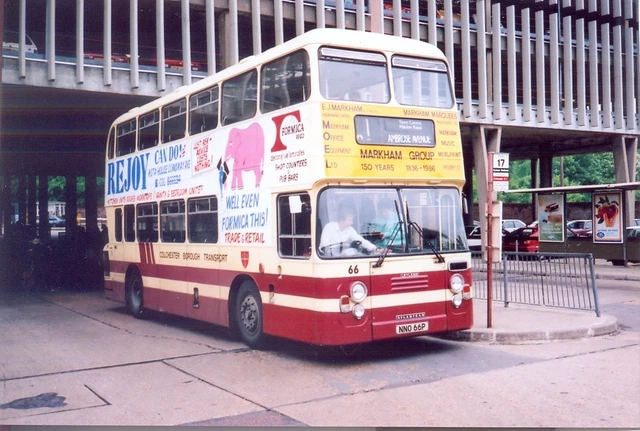 BUS PHOTO NNO66P Colchester BT Leyland Atlantean ECW @ Colchester £0.93 ...