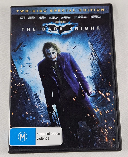 THE DARK KNIGHT DVD (Region 4) VGC Two Disc Special Edition $8.95 ...