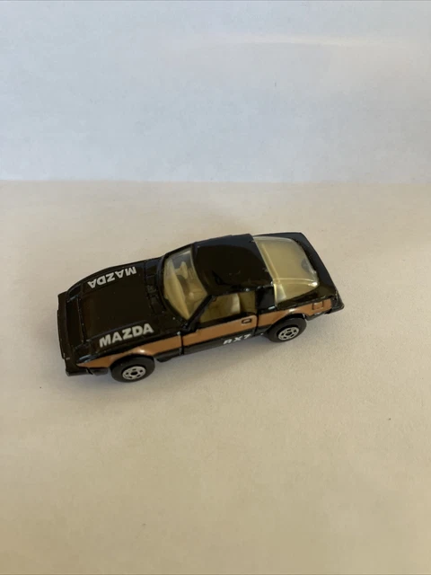 VINTAGE 1979 MATCHBOX Mazda RX7 Black & Gold Lesney $10.00 - PicClick