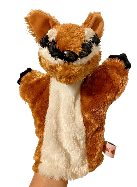 DINKI DI AUSTRALIAN Native Numbat/Banded Anteater Hand Puppet Plush ...