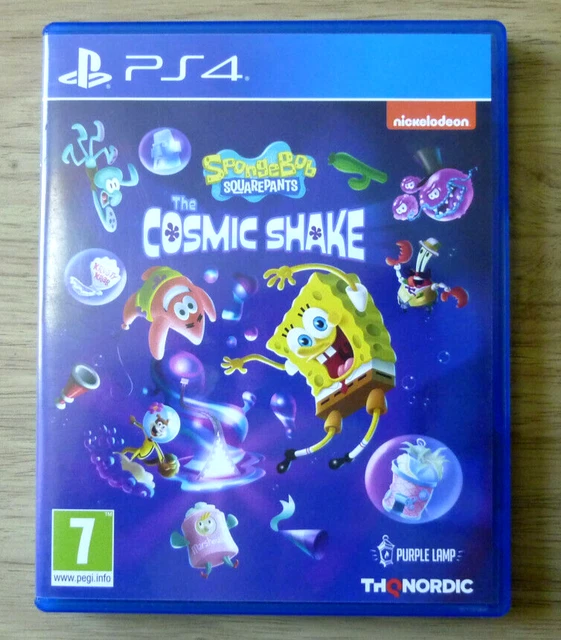 SPONGEBOB SQUAREPANTS - The Cosmic Shake, for PS4 £14.75 - PicClick UK