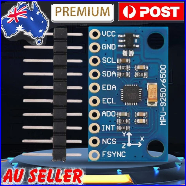 Gy 9250 Mpu9250 9 Axis 9 Axis Attitude Sensor Board Iic Spi Sensing Device 3 5v 15 49 Picclick Au