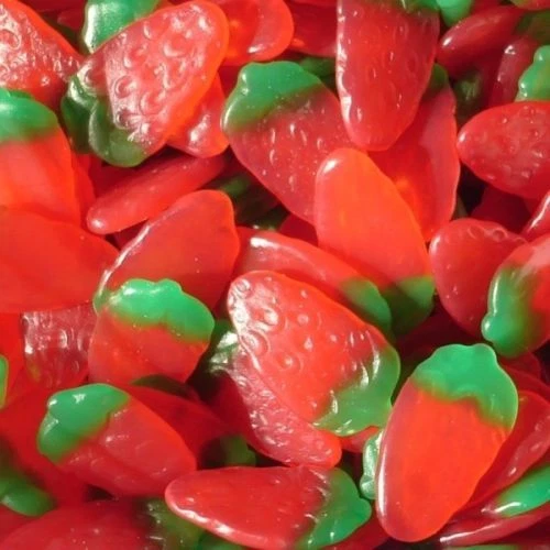 HARIBO GIANT STRAWBERRY Strawbs Sweets Candy Party Kids 140G Free Uk P ...